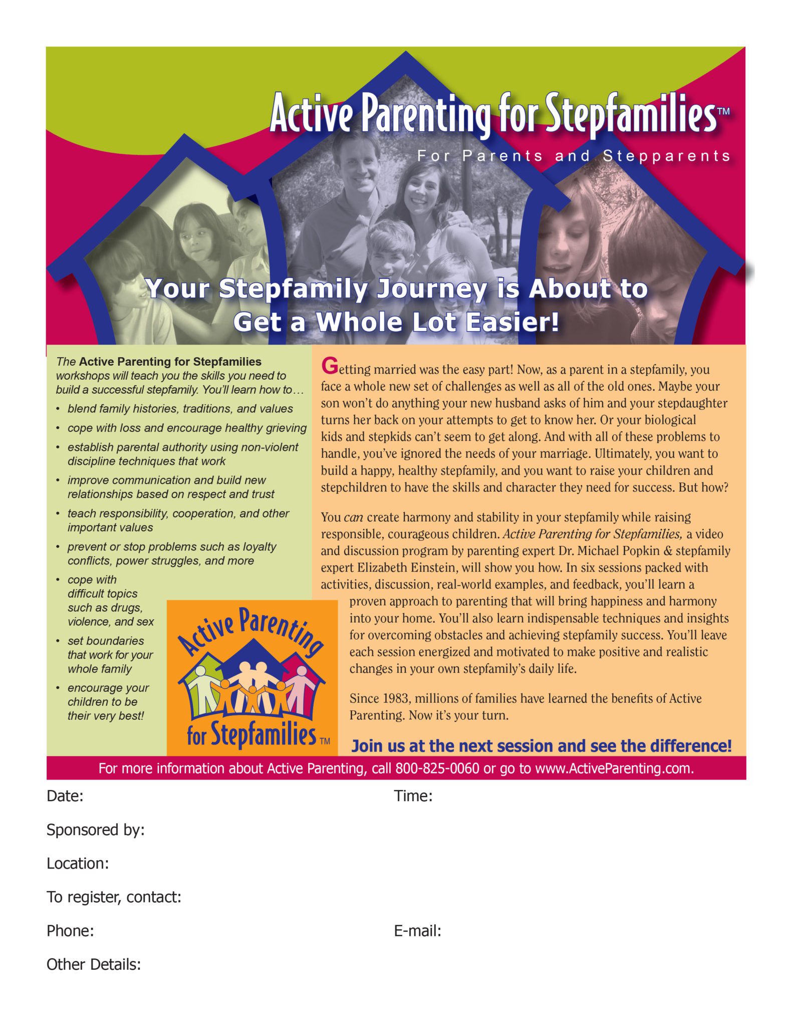 Active Parenting for Stepfamilies - Active Parenting